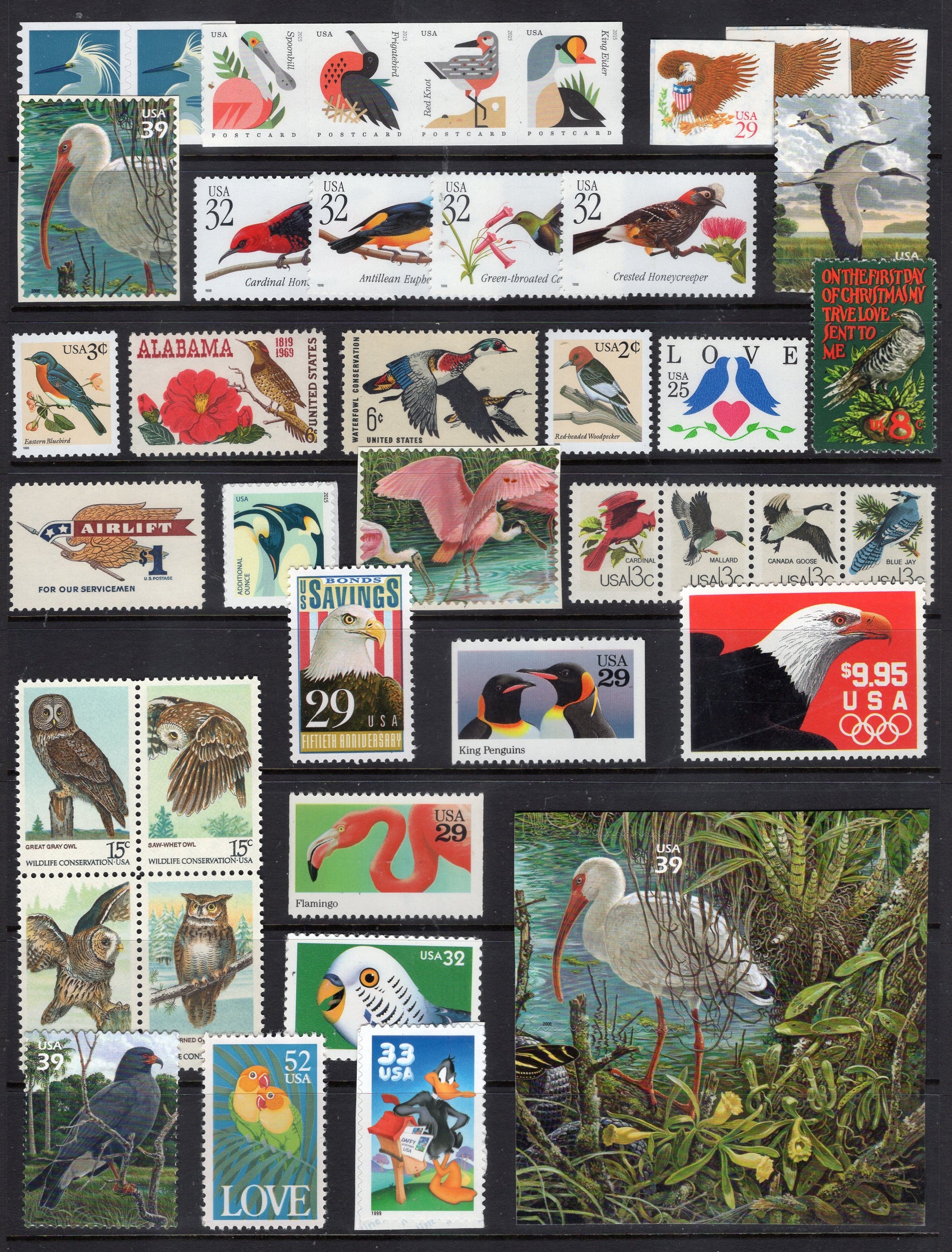 Postage Stamps by Theme: BIRDS - DUCKS – ForeverStampsAndMore