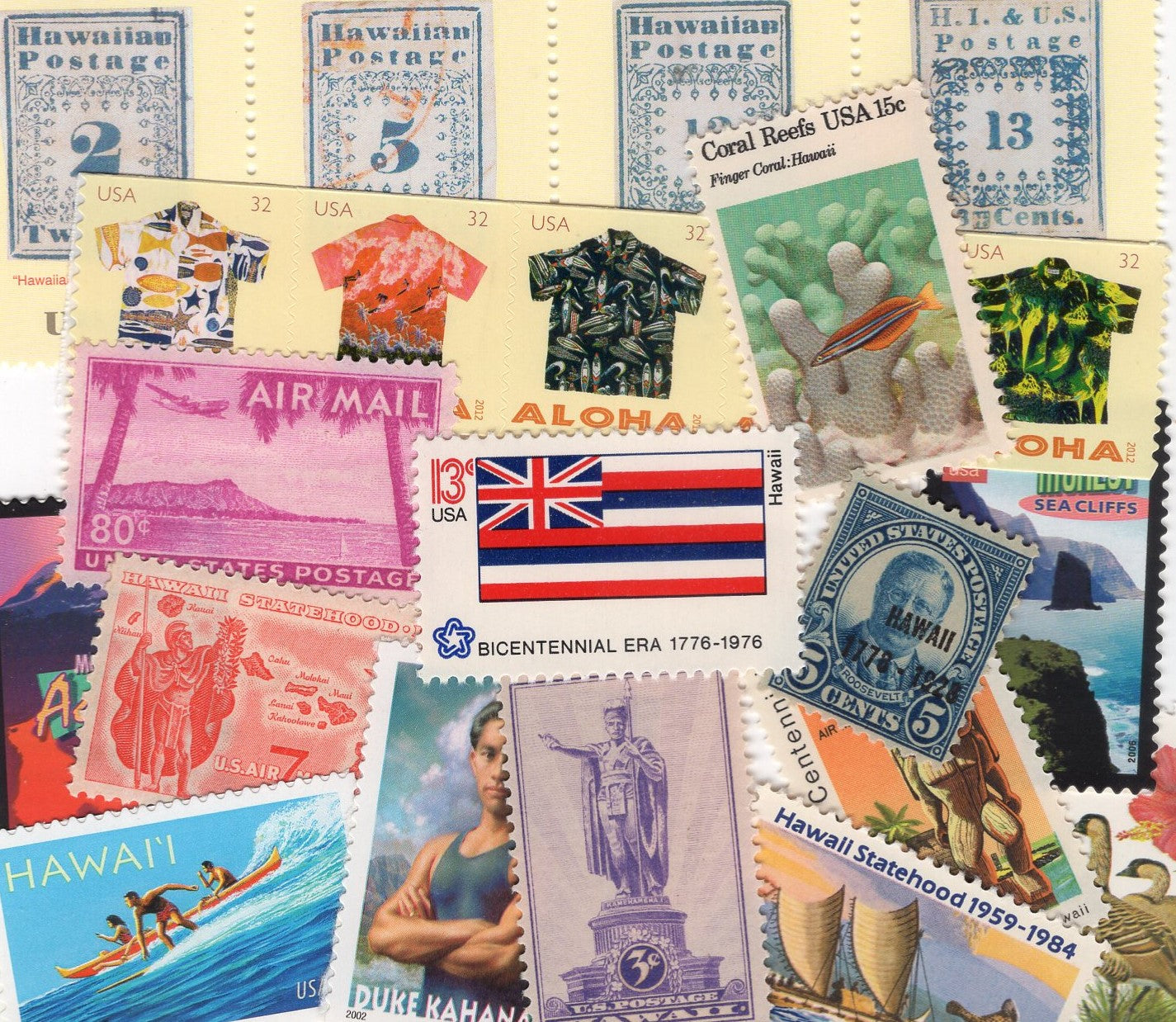 Postage Stamps by Theme: HAWAII and HAWAIIAN THEMES – ForeverStampsAndMore